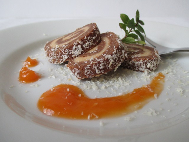 Kókusztekercs - kekszmassza alappal hidegen készítve - Háztartás Ma